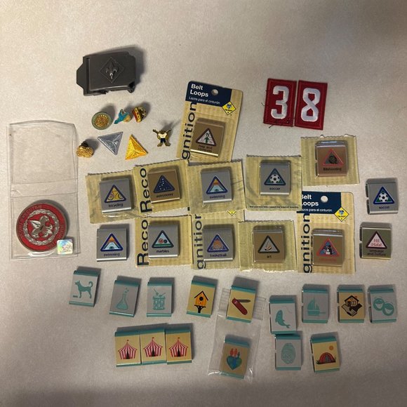 Scouting America | Accessories | Bundle Lot Of Bsa Boy Cub Scouts Belt ...